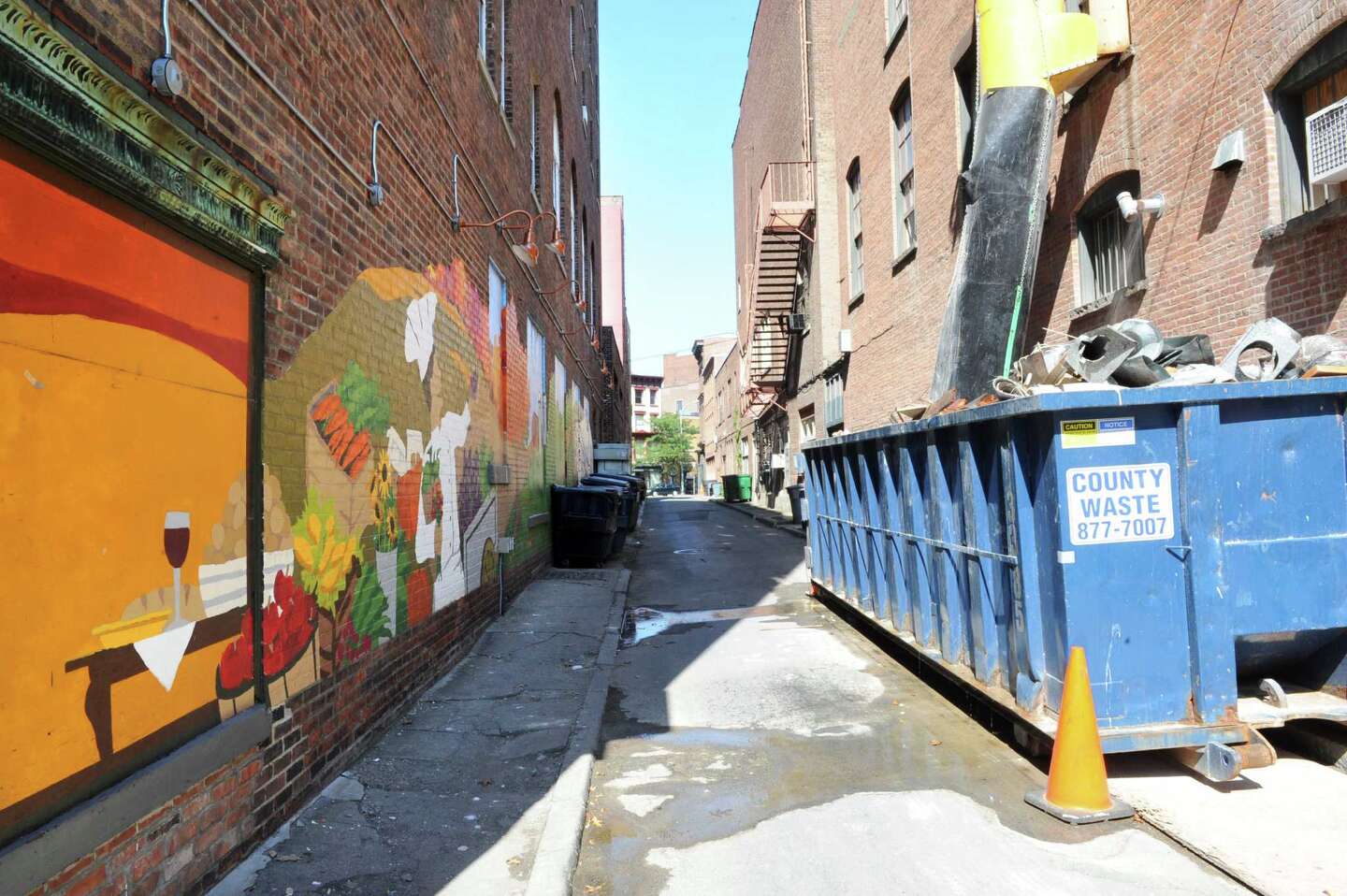 Troy's Franklin Alley could get a makeover