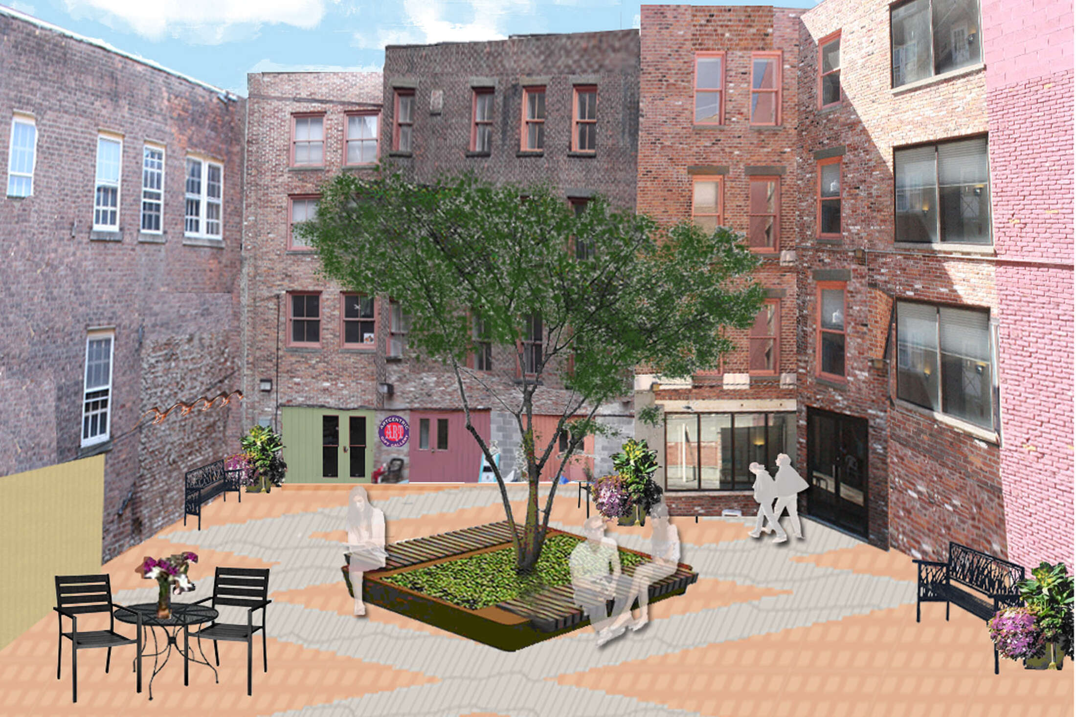 Troy's Franklin Alley could get a makeover