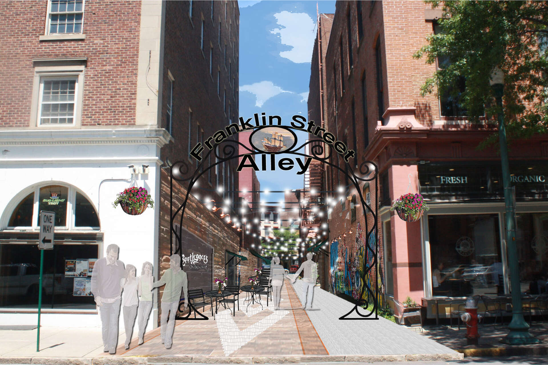Troy's Franklin Alley could get a makeover