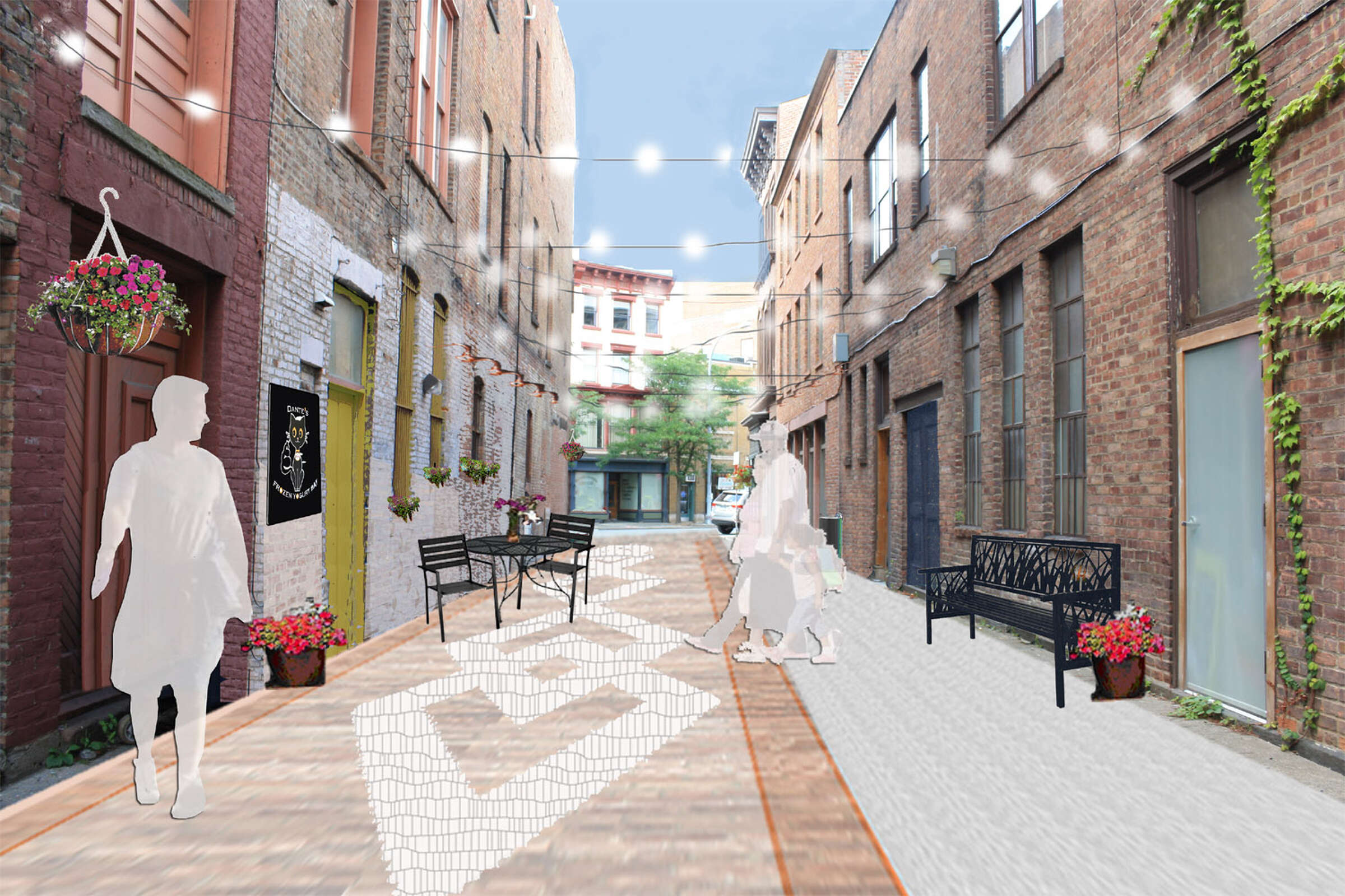 Troy's Franklin Alley could get a makeover