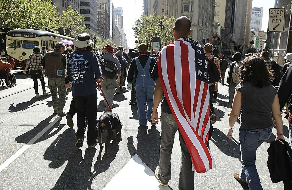 Occupy protesters celebrate in S.F.
