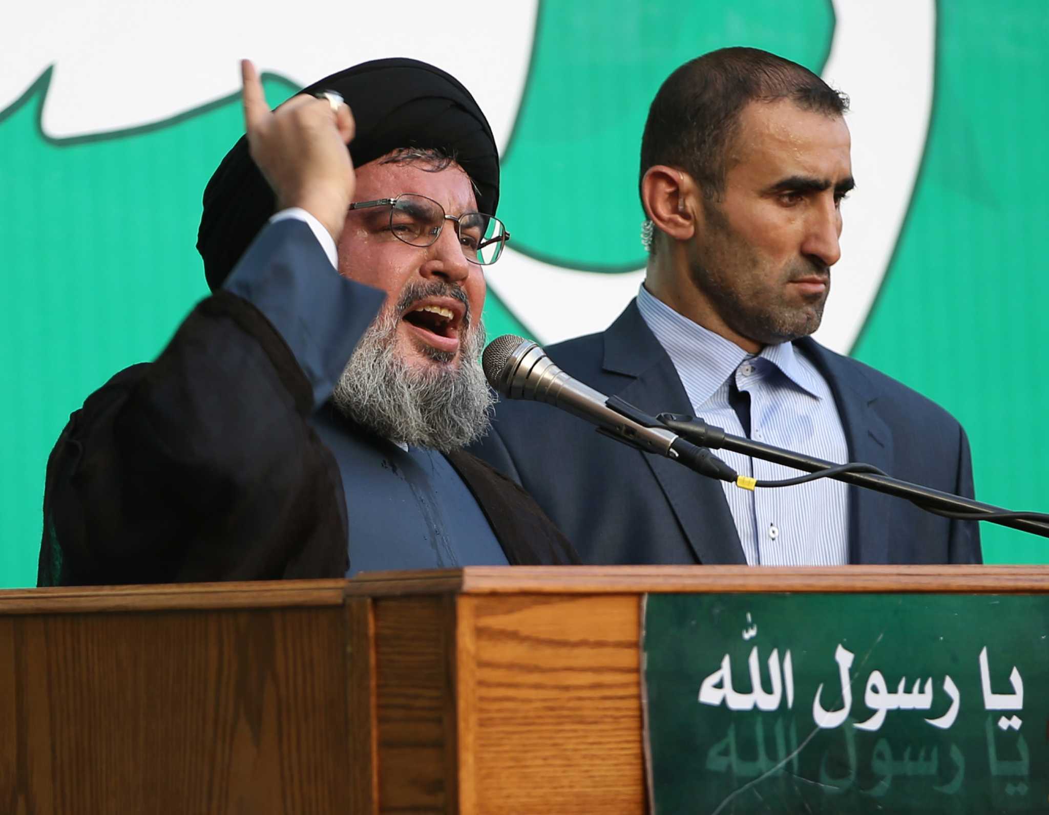 Hezbollah leader calls for protests