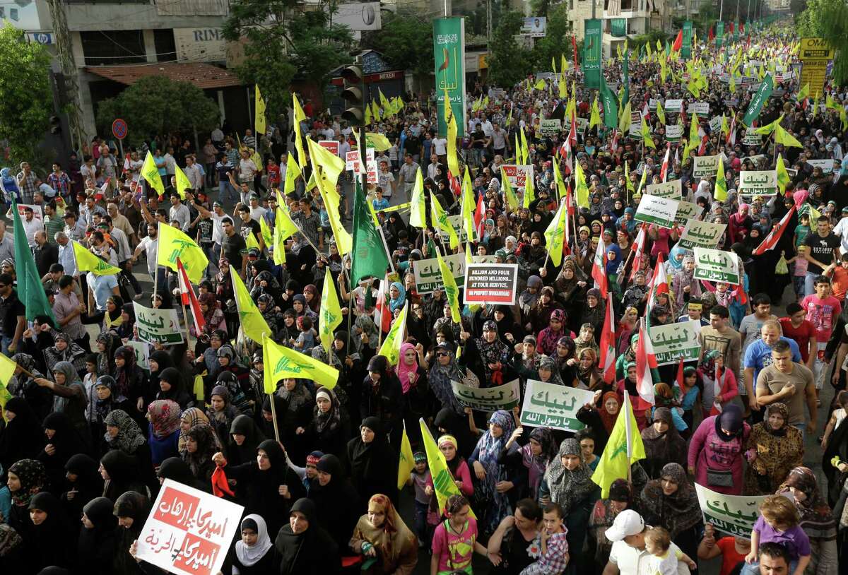 Hezbollah leader calls for protests