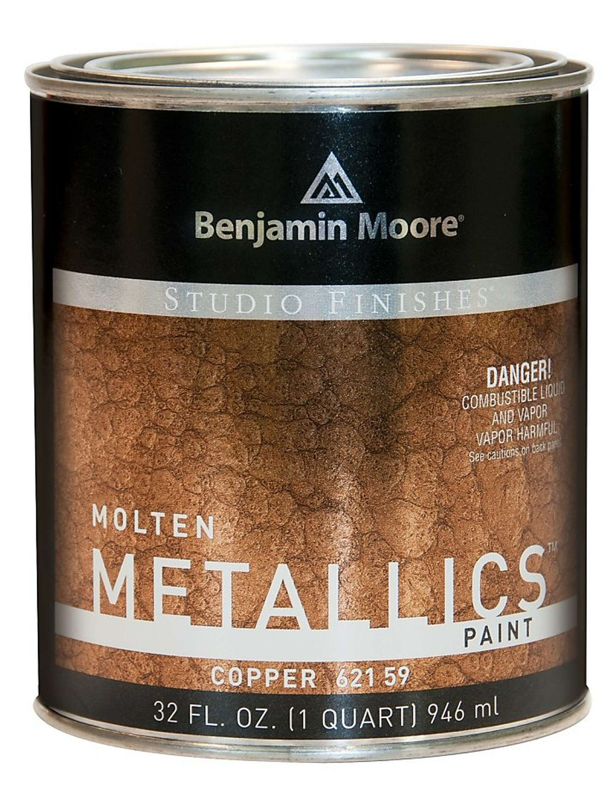 Benjamin Moore metallic paints