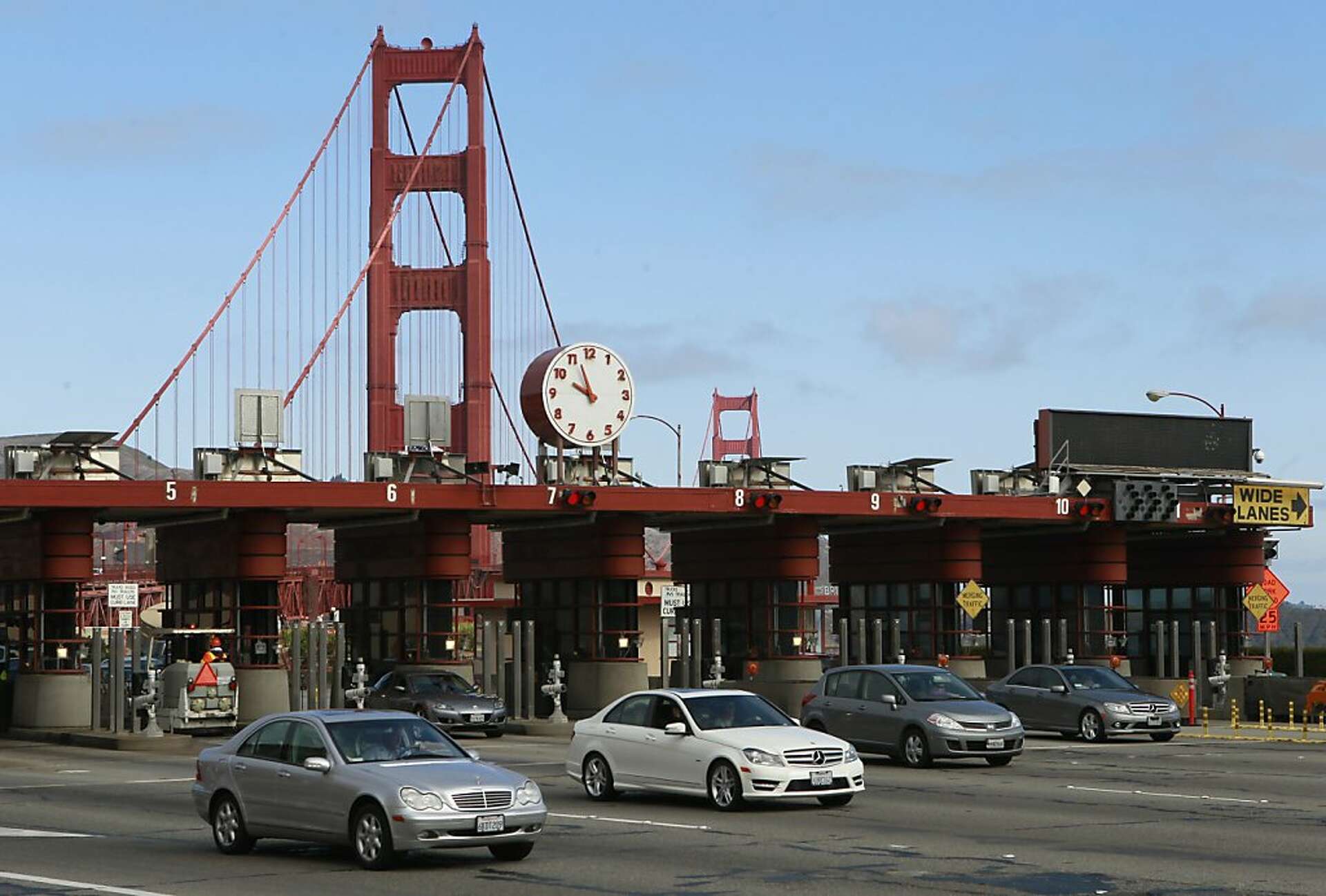 Golden Gate automatic tolls start Wednesday