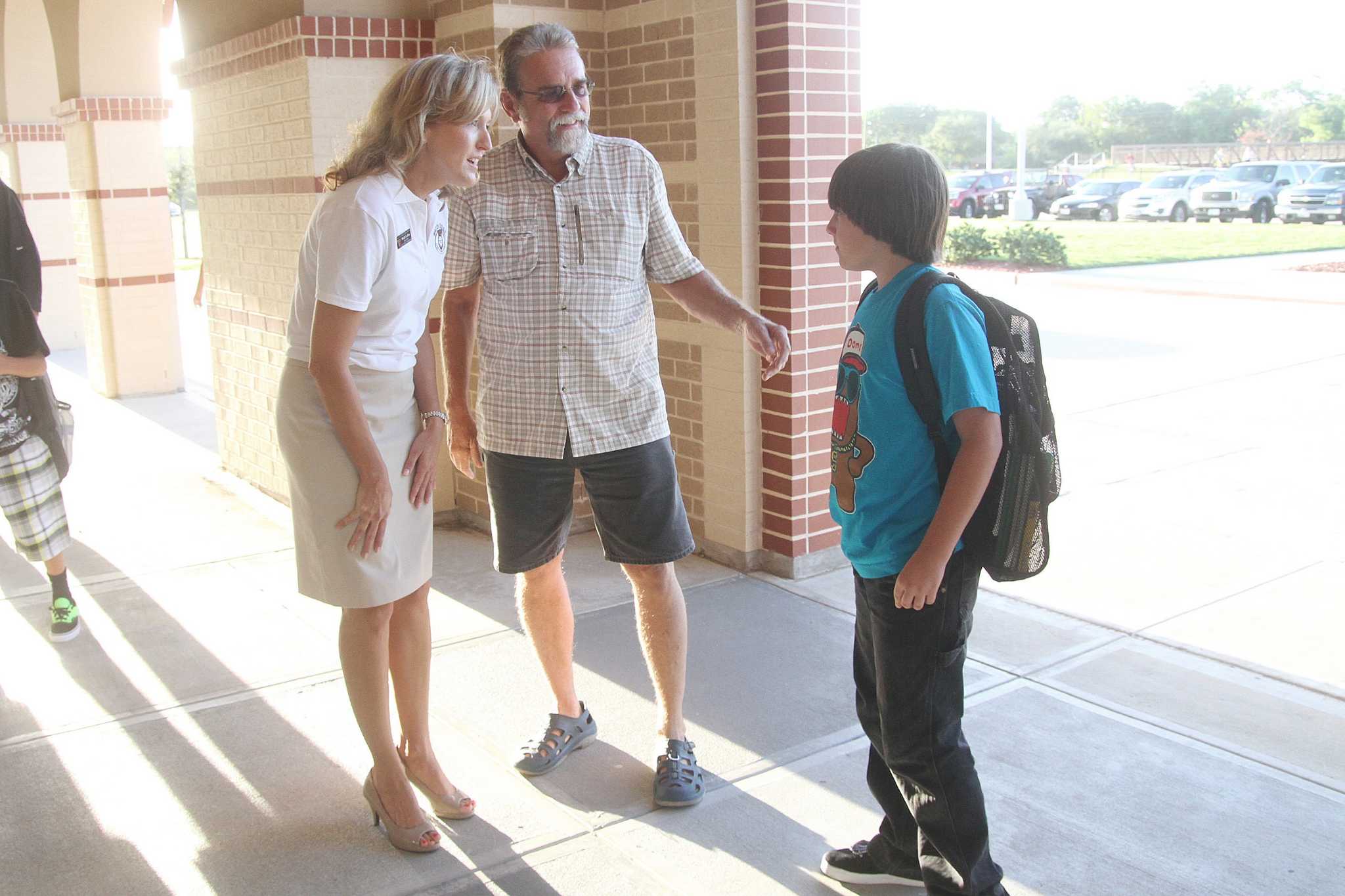 Dads assume special role at Levi Fry Intermediate