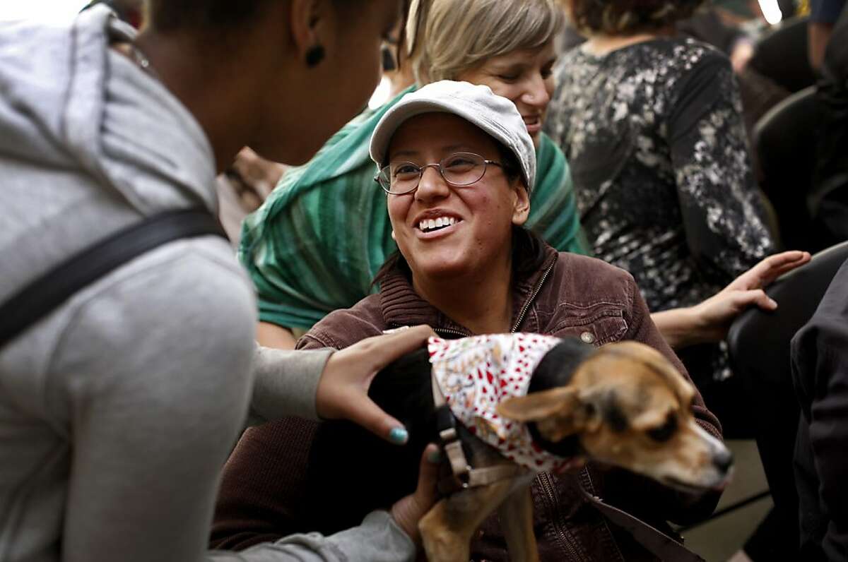 Woof: Wide smiles and wagging tails