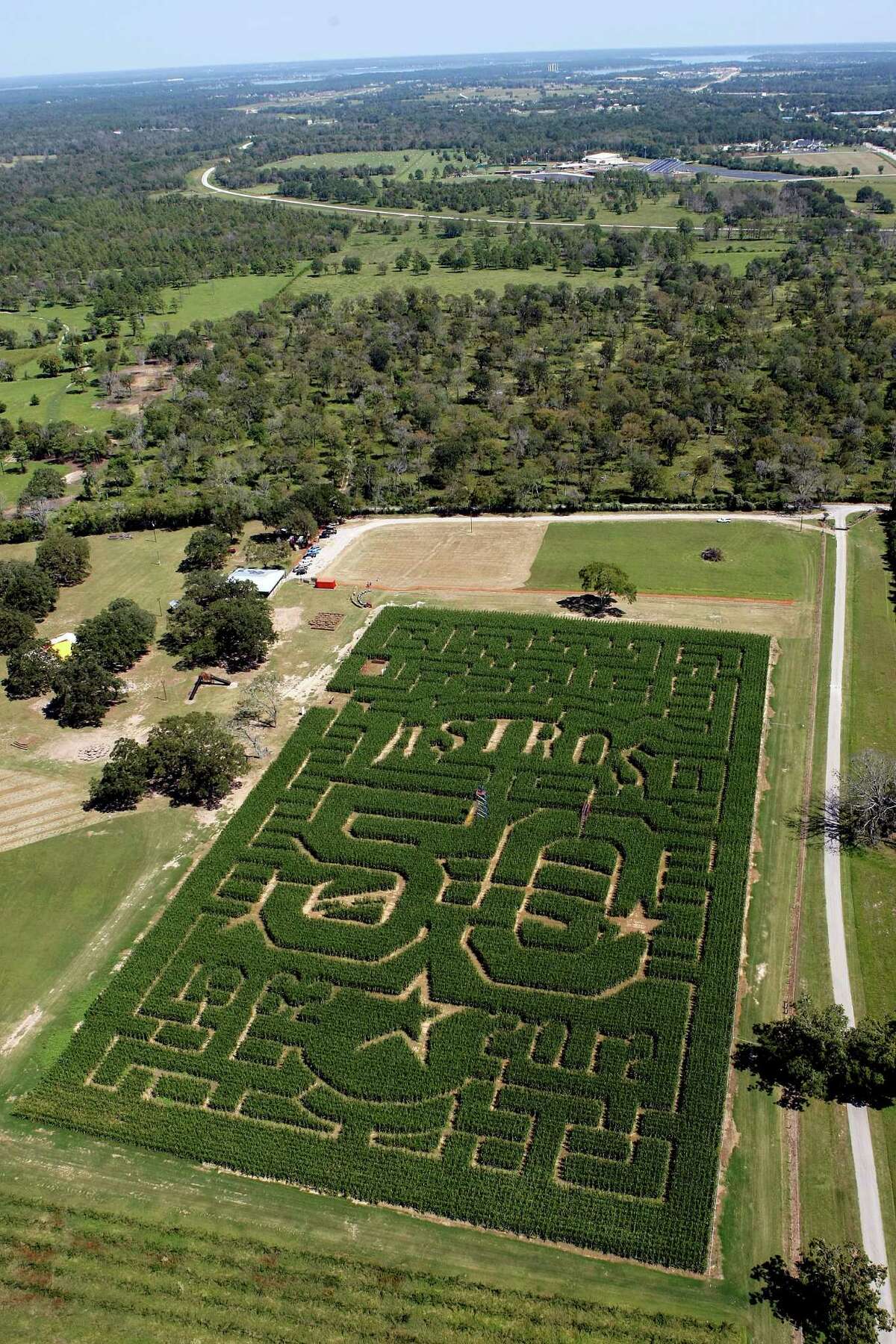 Get lost in a giant South Texas maze made of corn