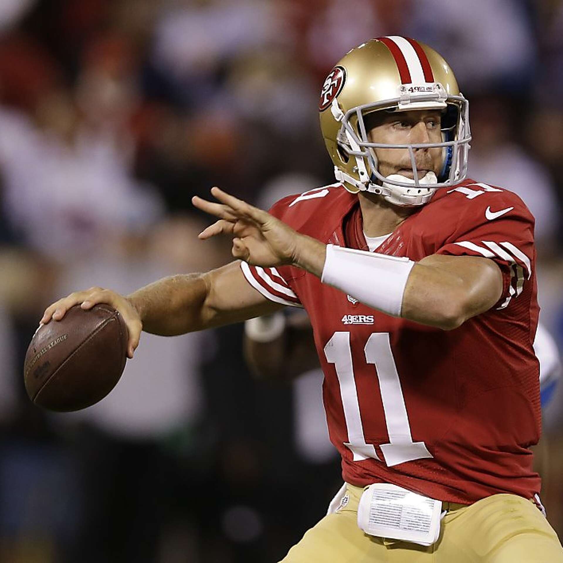 Alex Smith, 49ers keep nose to grindstone