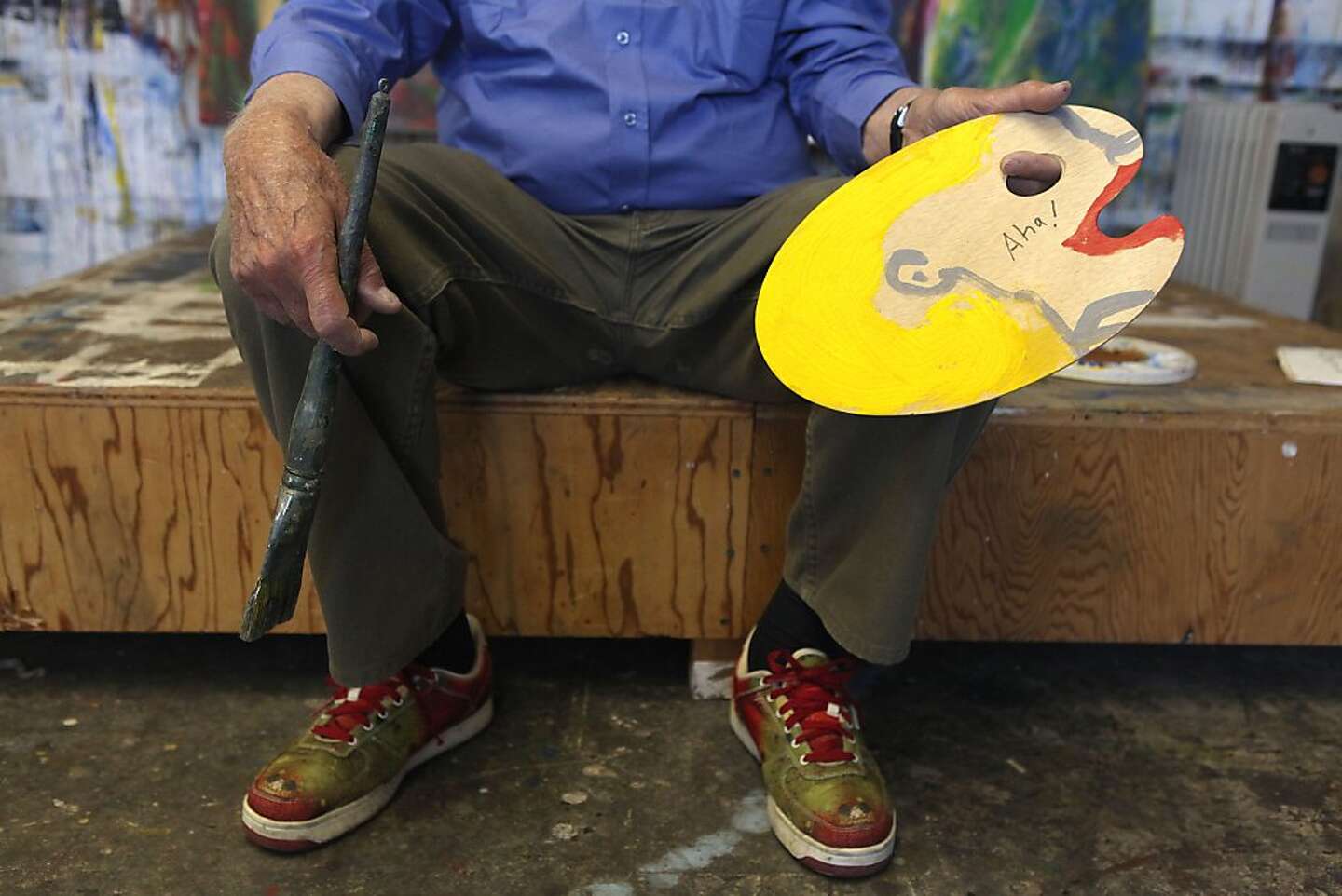 Lawrence Ferlinghetti's indelible image