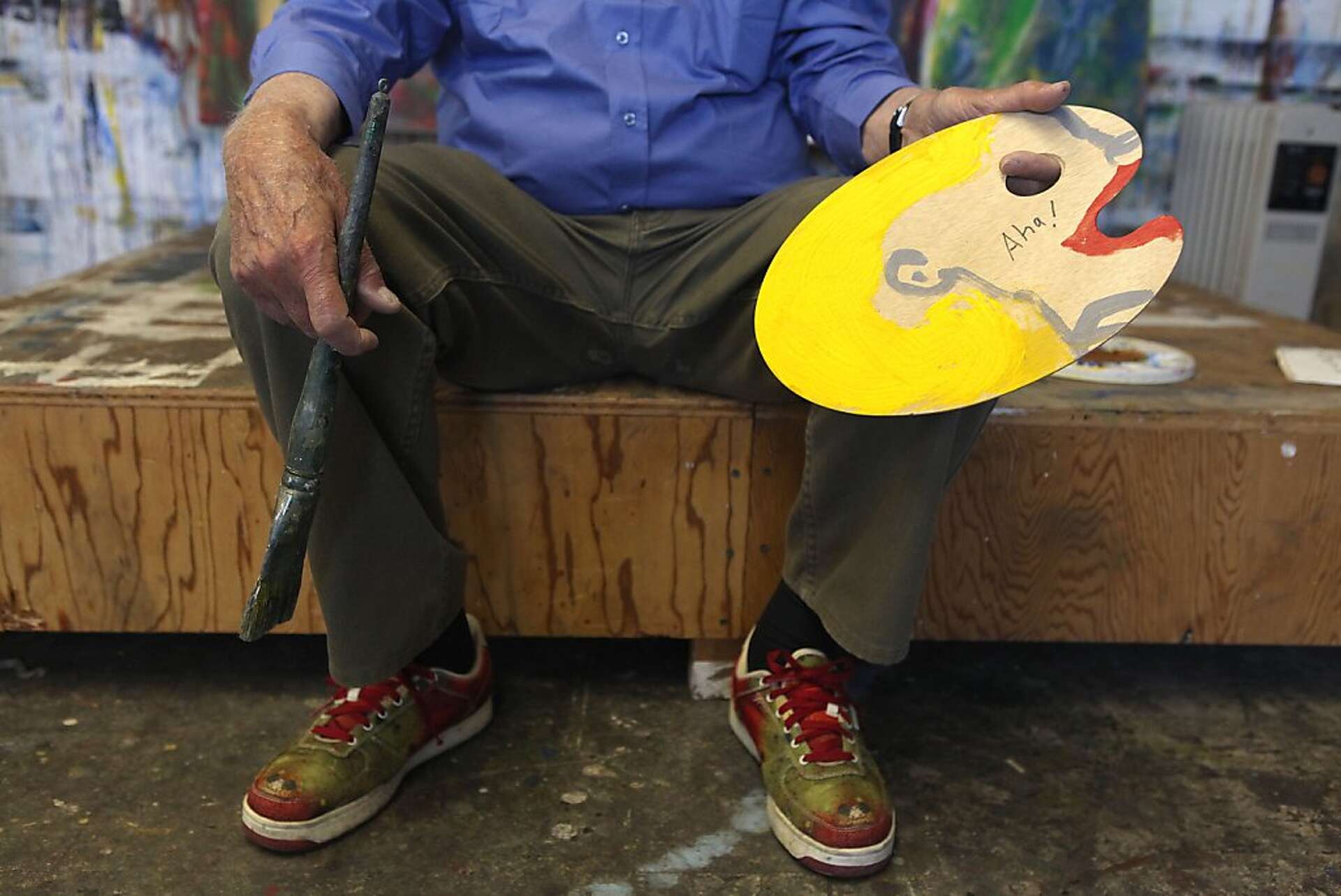 Lawrence Ferlinghetti's indelible image