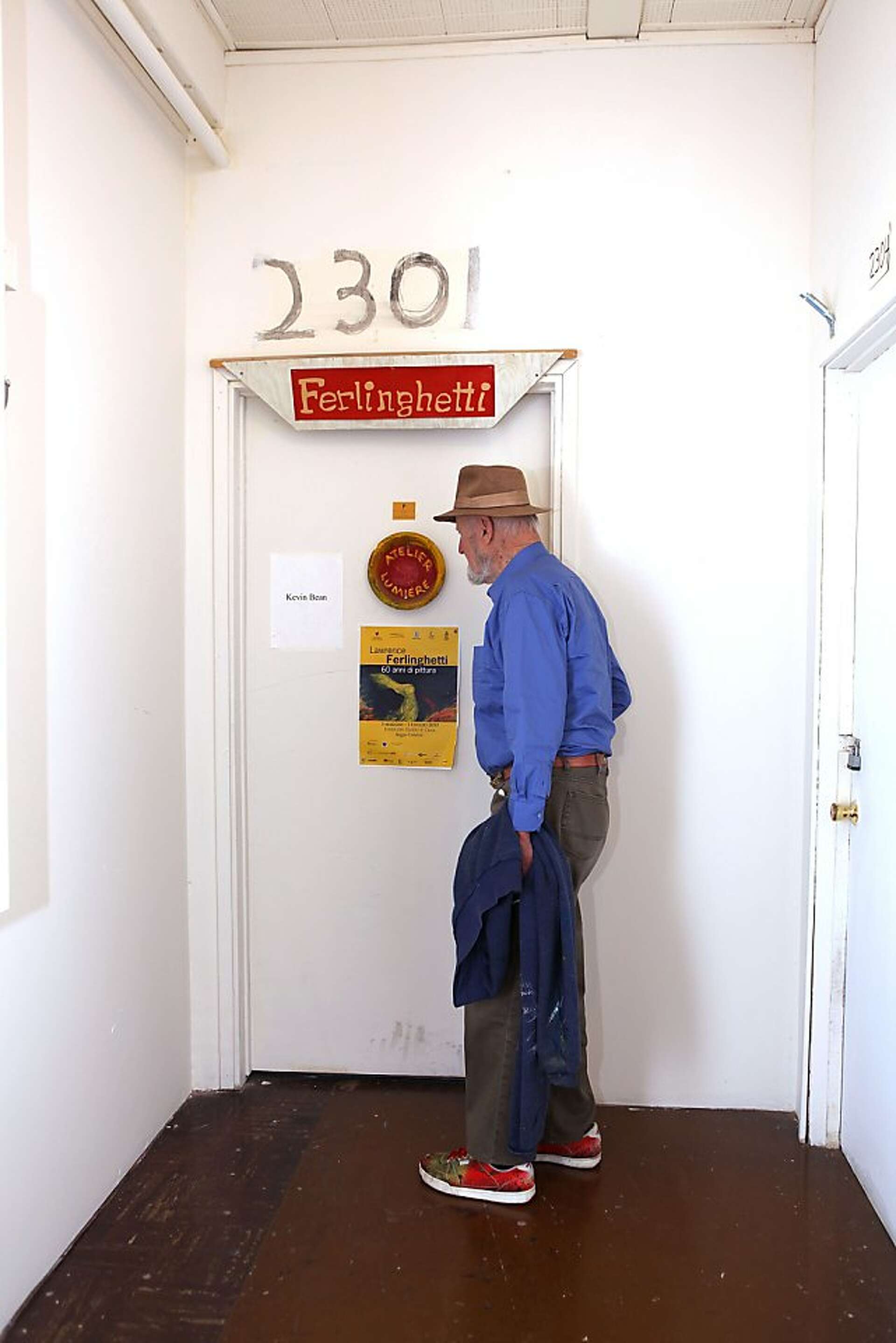 Lawrence Ferlinghetti's indelible image
