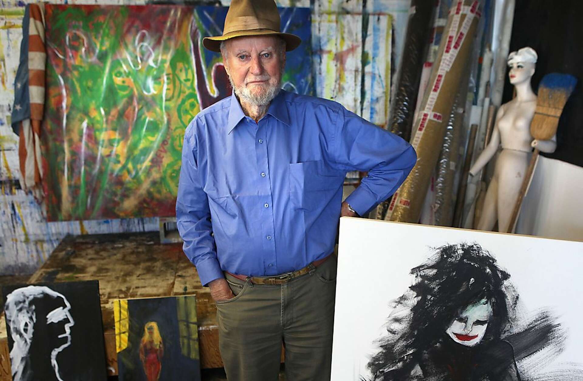 Lawrence Ferlinghetti's indelible image