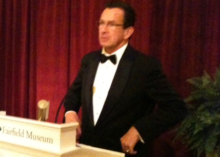 Malloy leads tribute to 'Promise of Freedom' exhibit in Fairfield