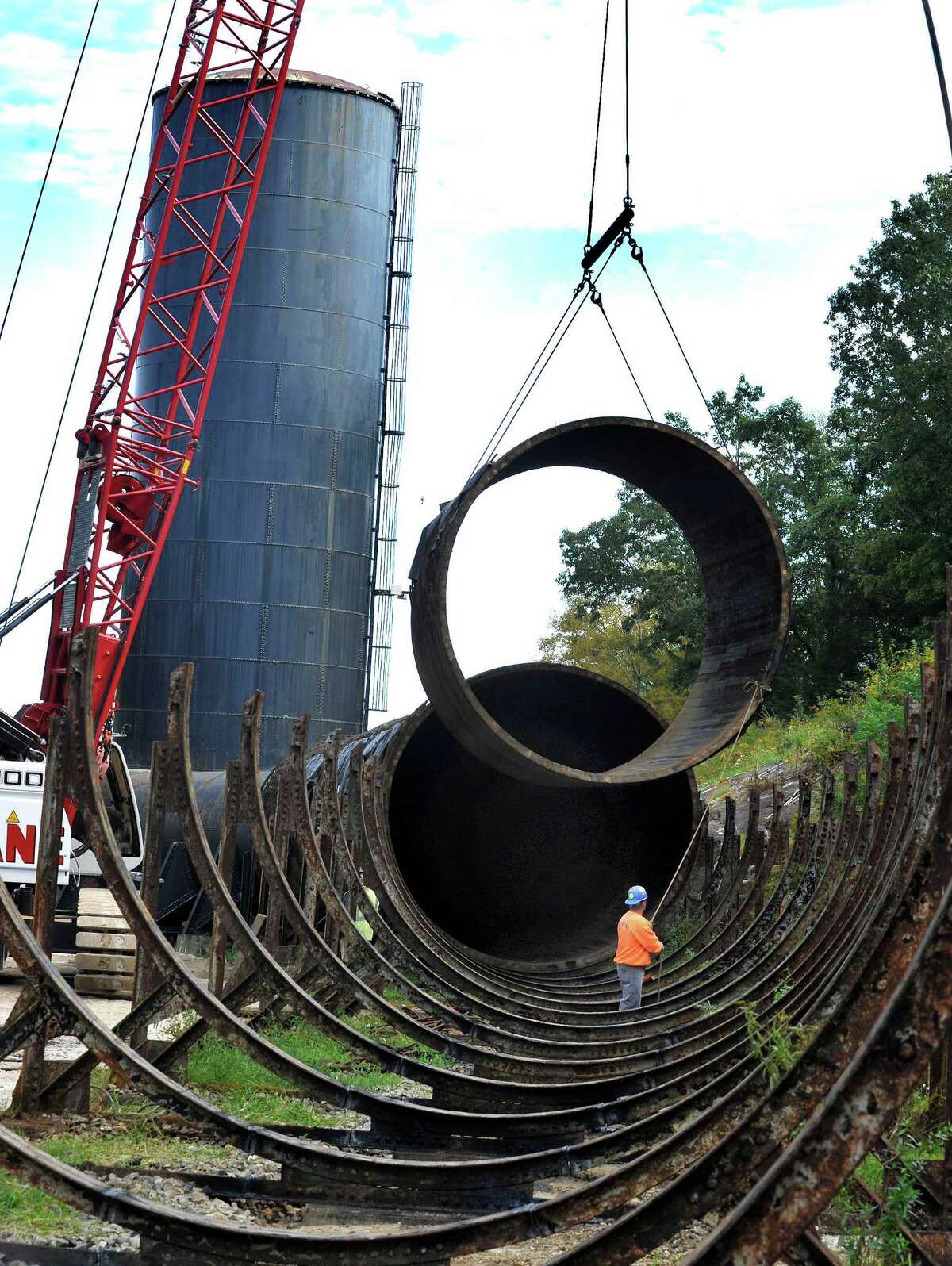 Historic pipeline is almost history