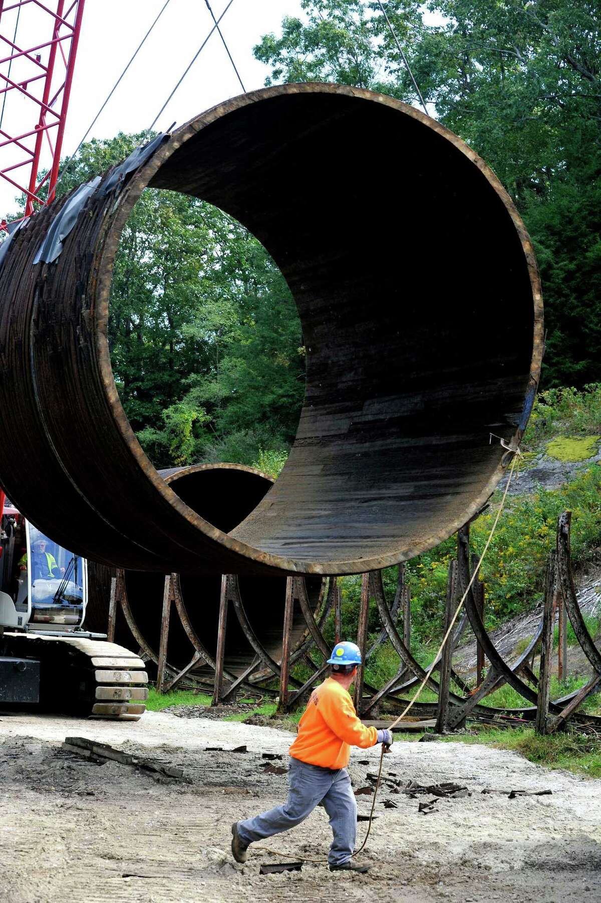 Historic pipeline is almost history