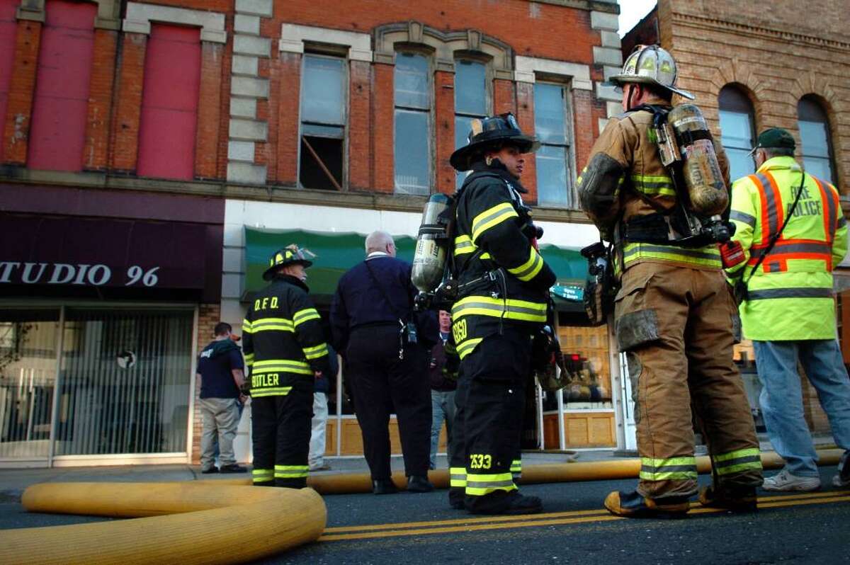 Ansonia fire damages Main Street store