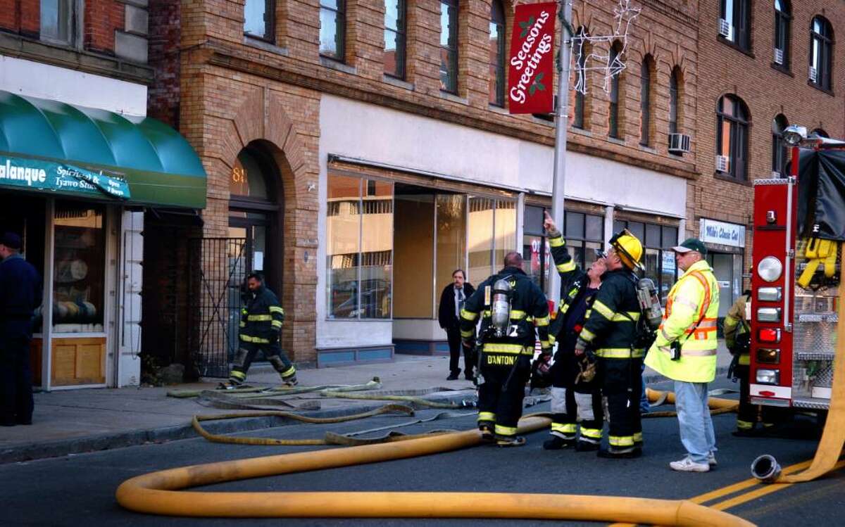 Ansonia fire damages Main Street store