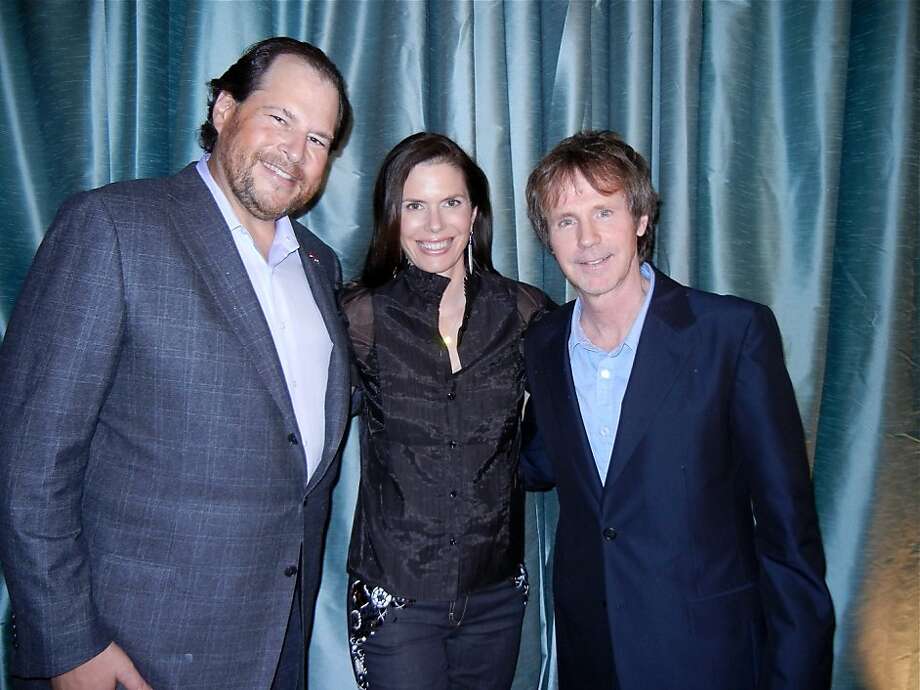 Benioffs raise millions for hospital - SFGate