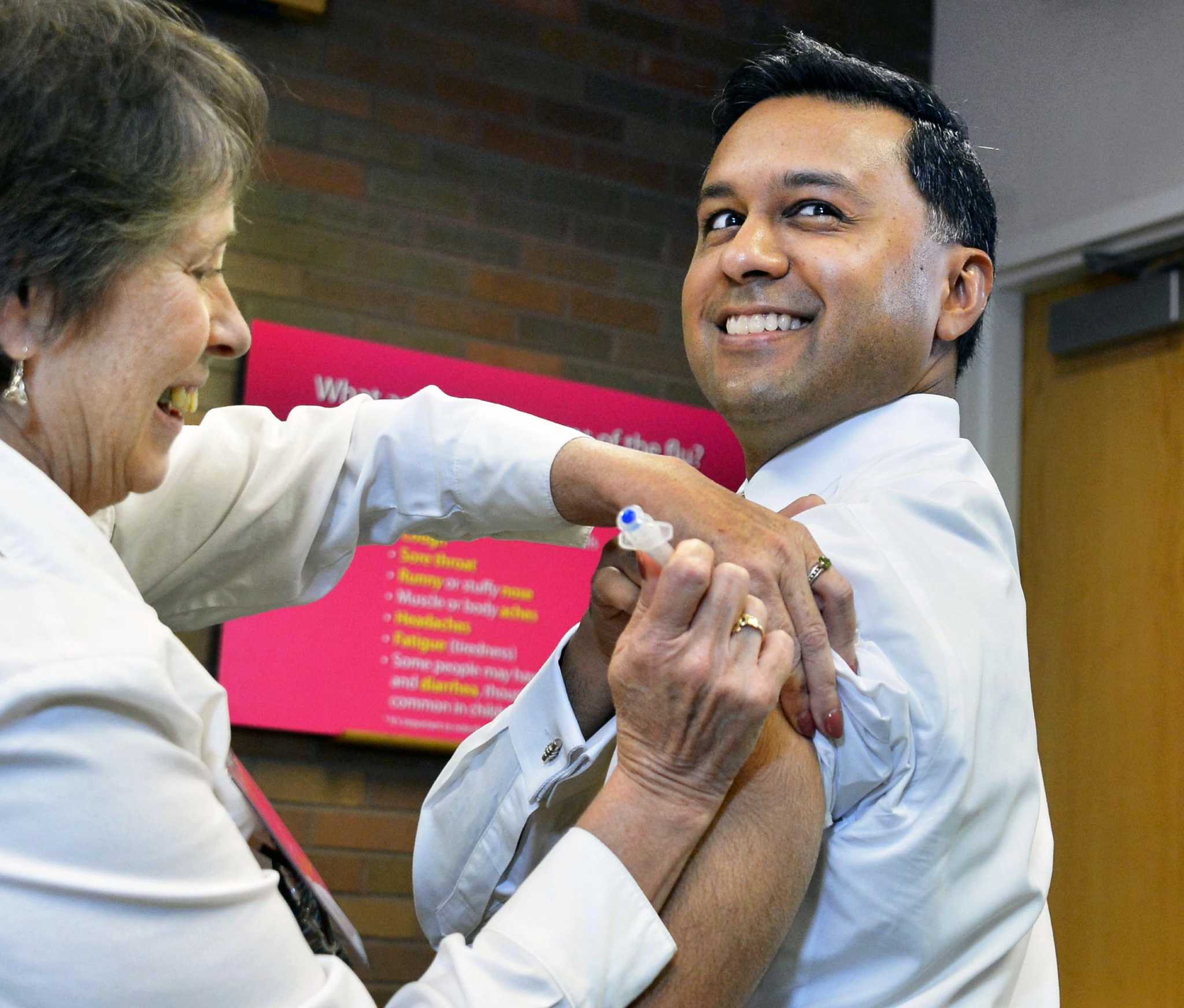 New York ramps up flu fight