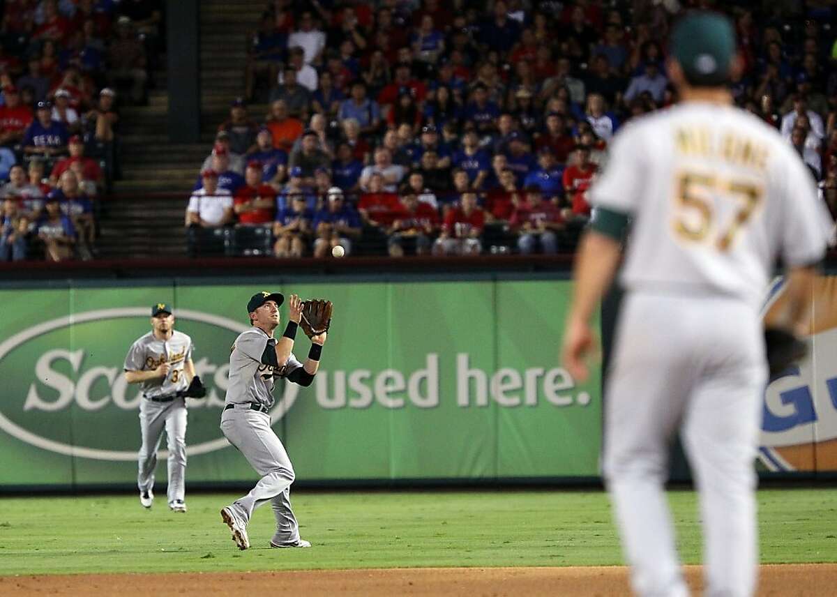 A's win on Kottaras homer in 10th