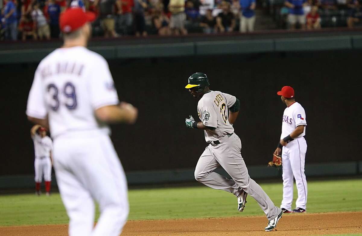 A's win on Kottaras homer in 10th