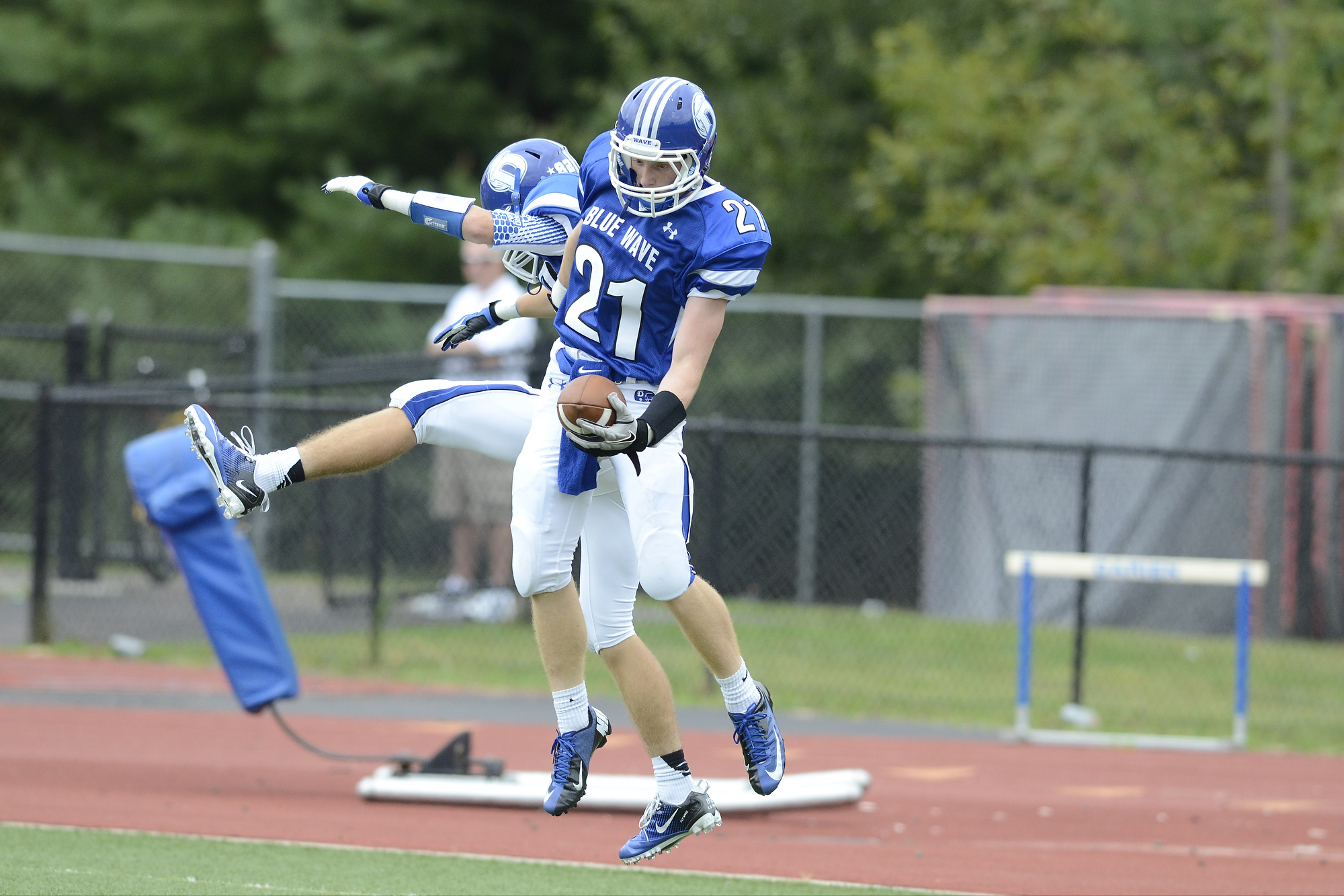 Darien football team prepares for home test against St. Joseph