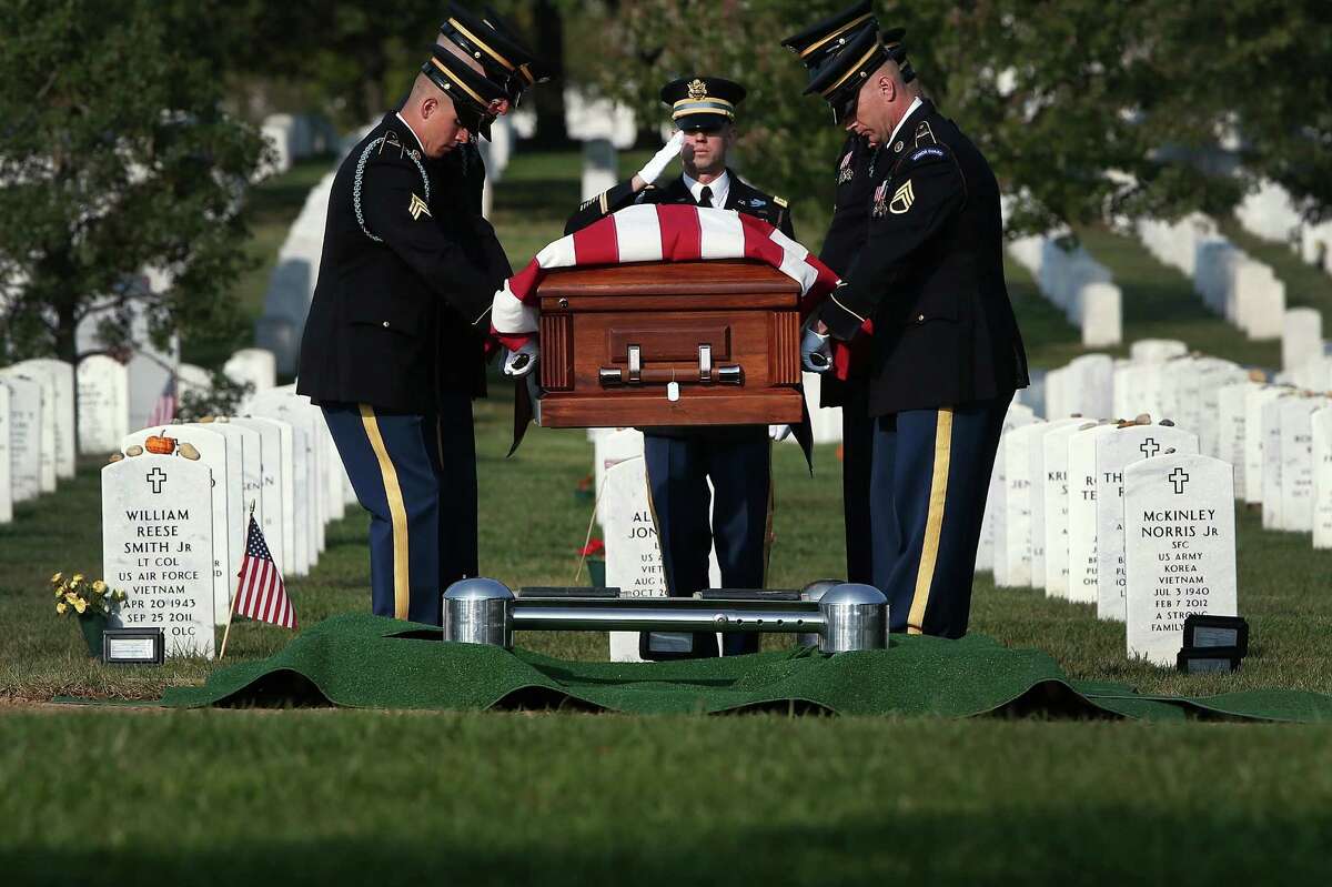 Texas soldier buried at Arlington