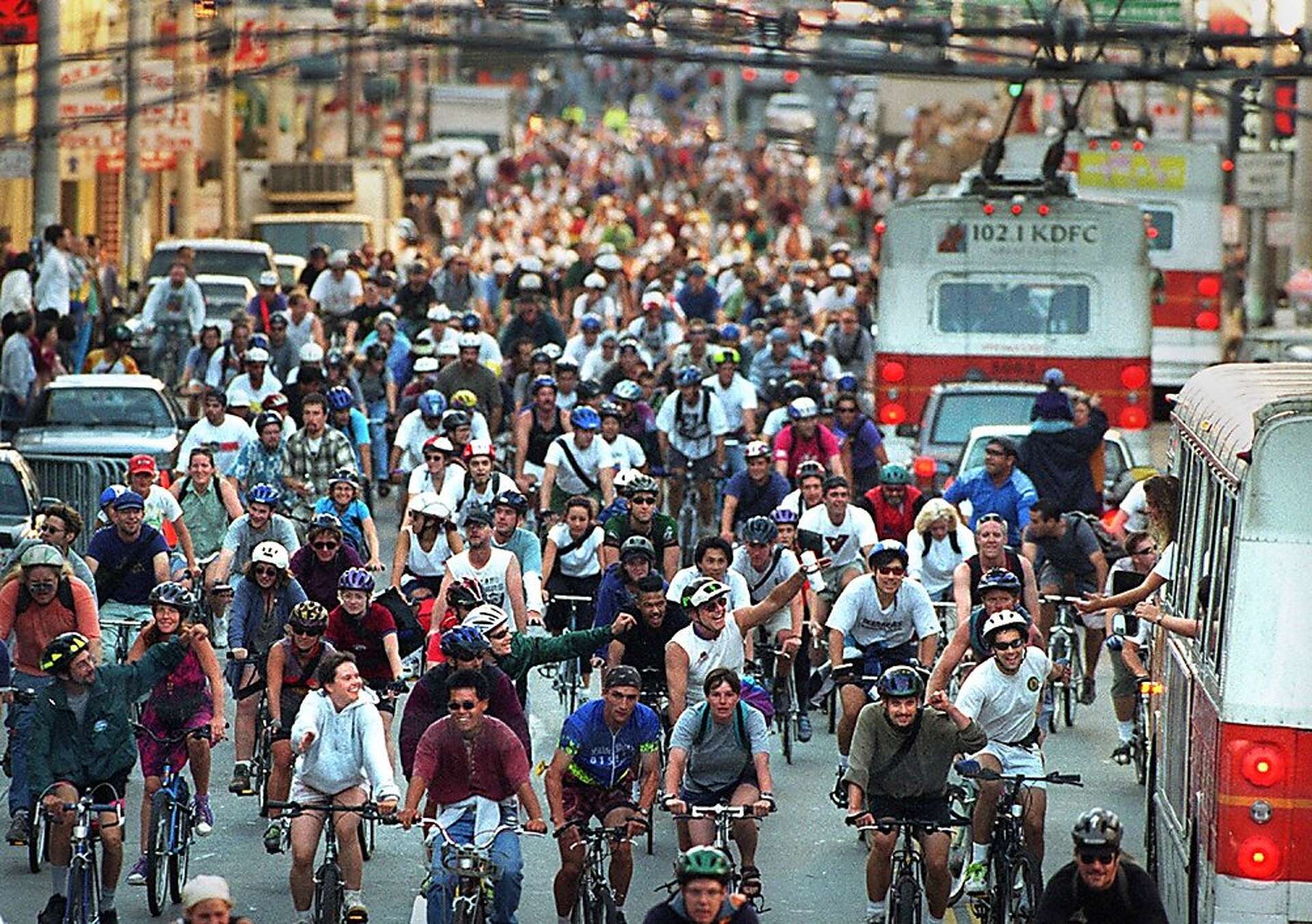 Critical Mass bike movement at 20 years