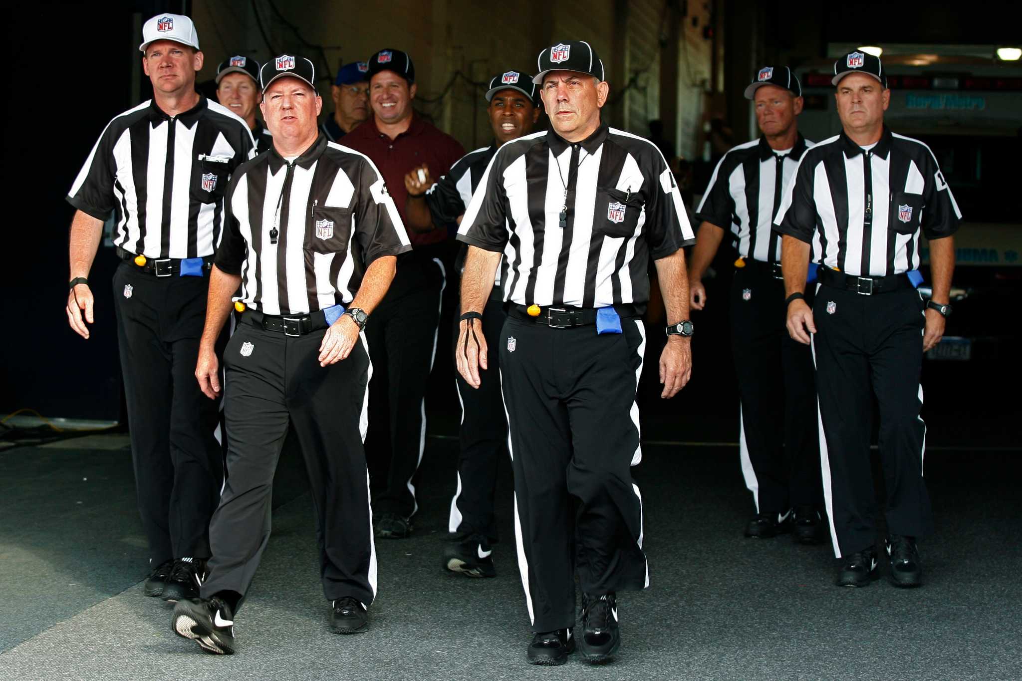 Regular refs back on the field