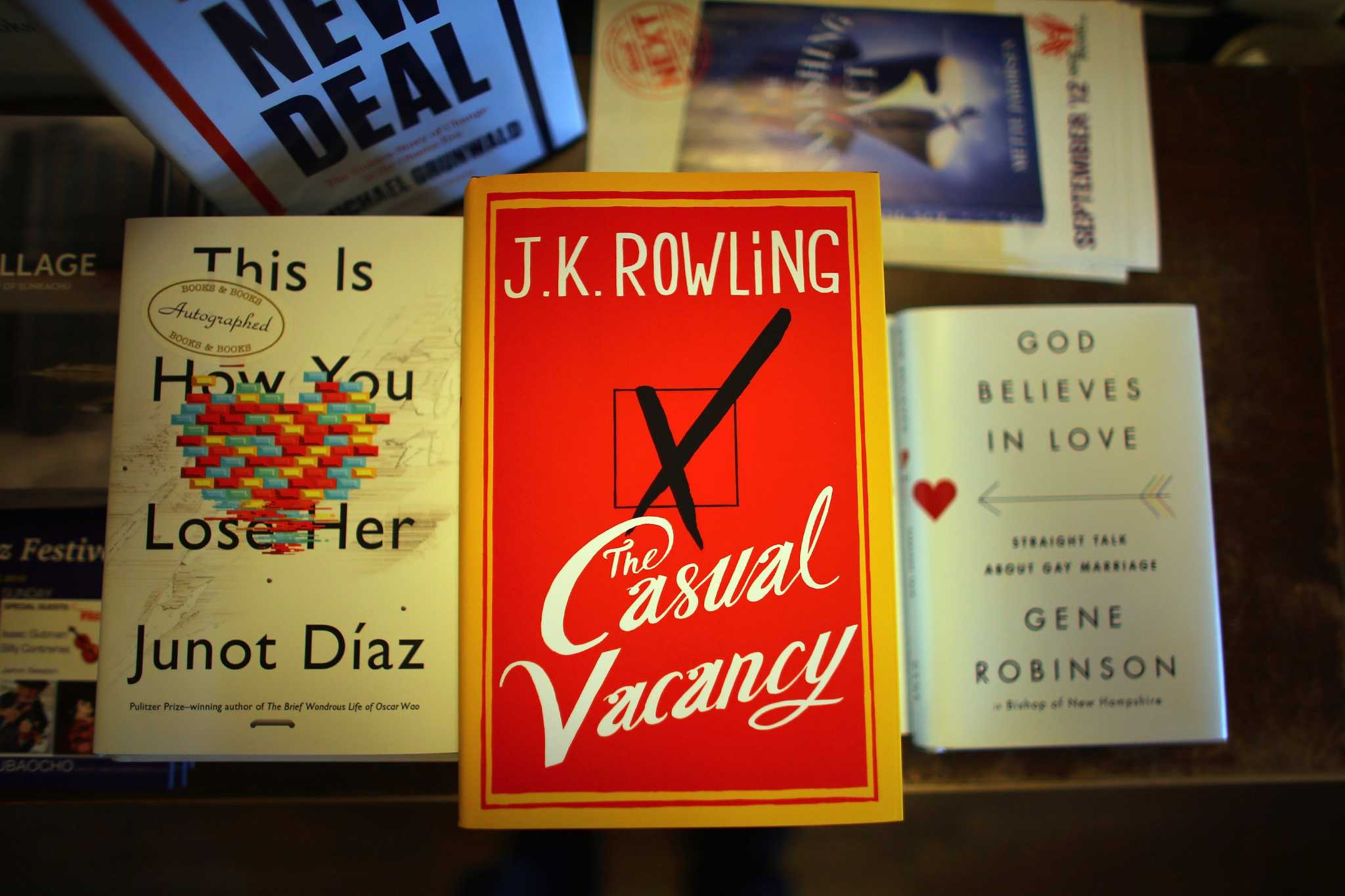 J.K. Rowling's new novel debuts
