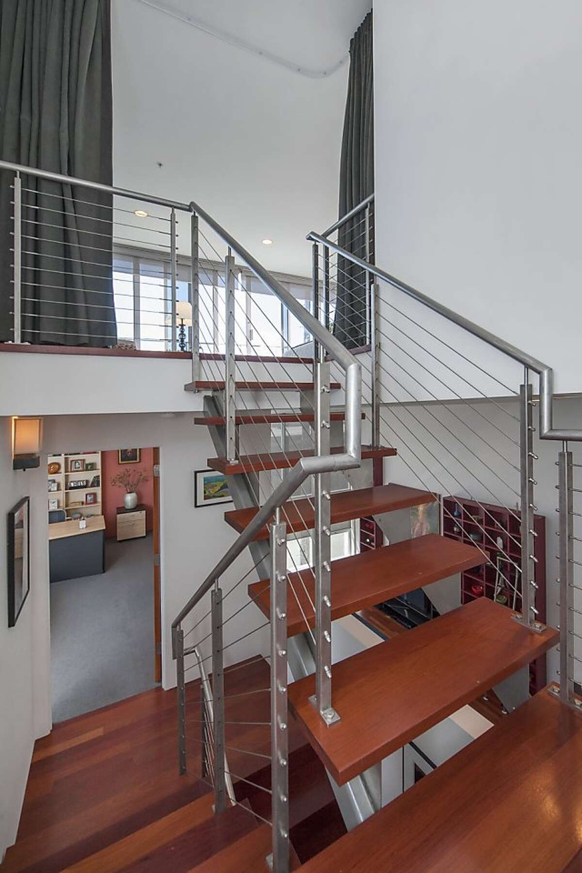 Spacious loft in Berkeley with wrap-around deck