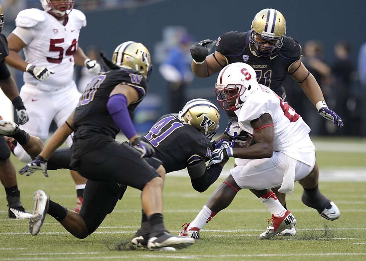 Stanford upset by Washington, 17-13