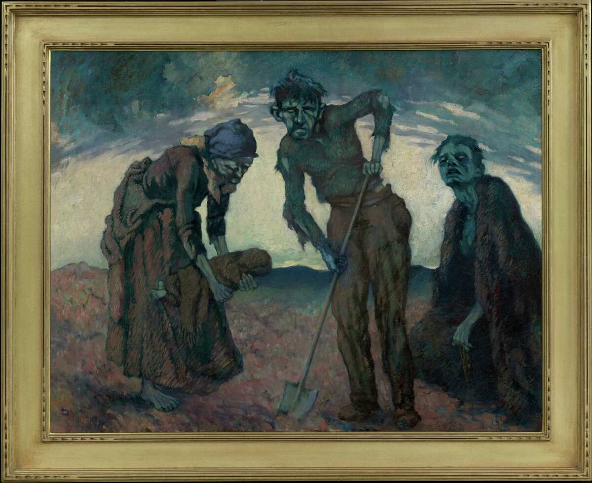 Misery of Ireland's 19th-century famine captured at new Quinnipiac museum