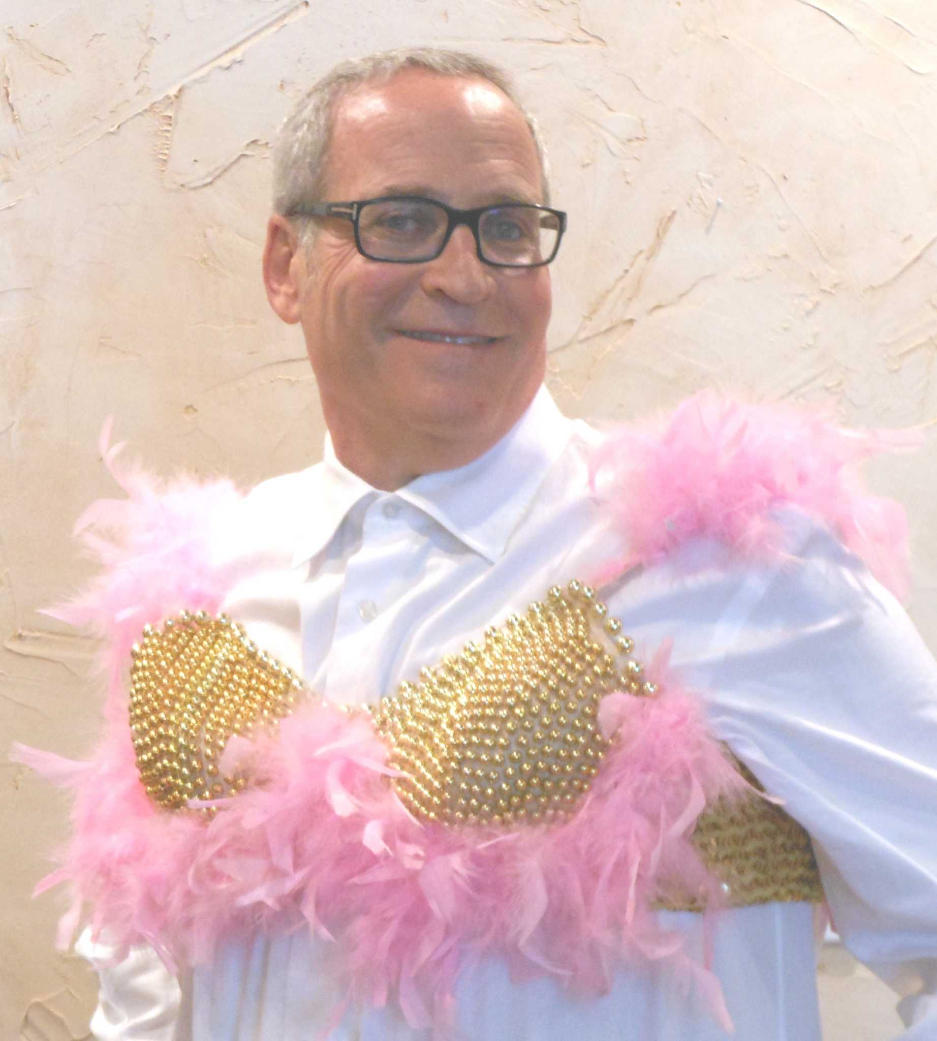 Photos: Men don bras for a good cause