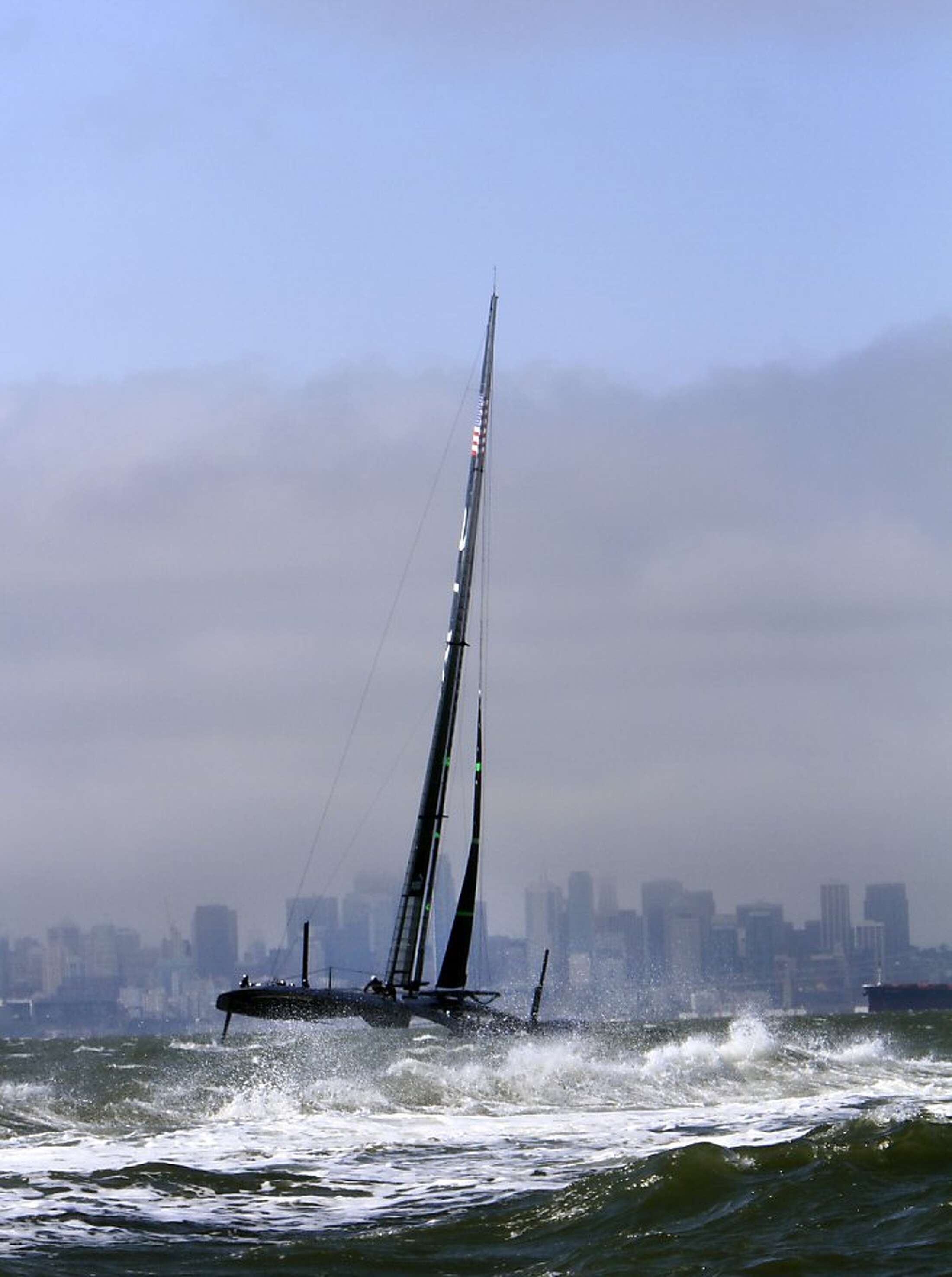Team Oracle tests boat, drawing spies
