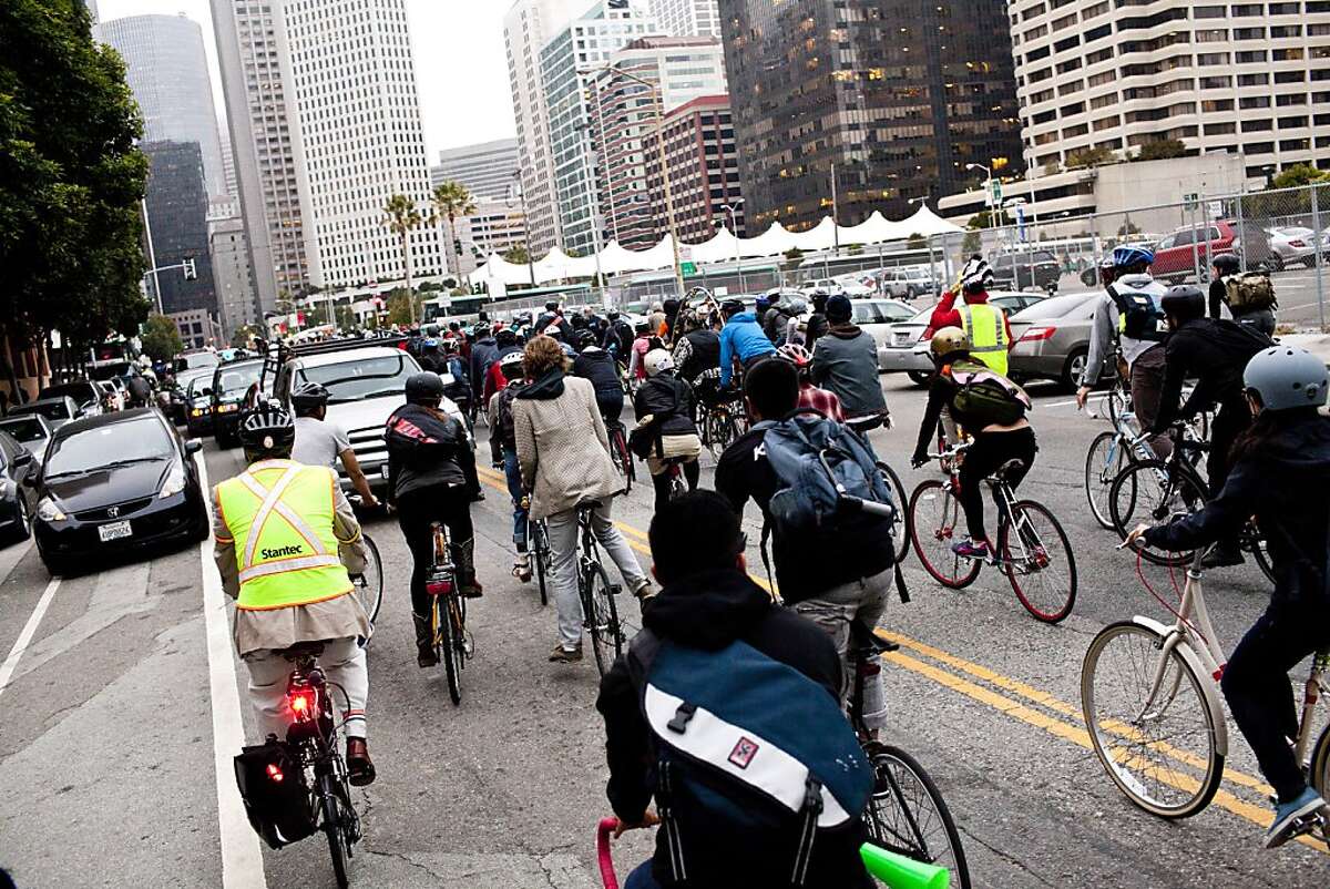 Thousands at Critical Mass 20th birthday