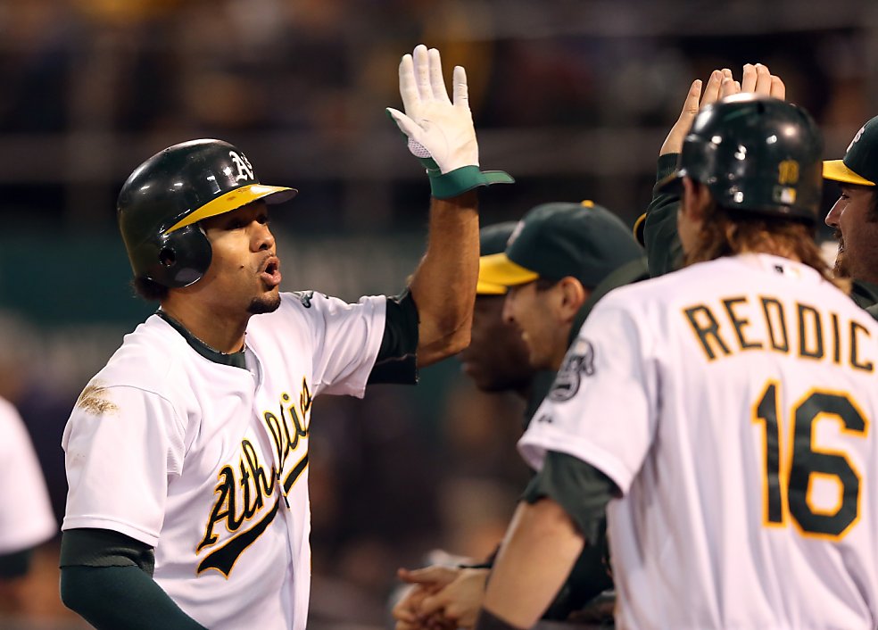 Returning Crisp leads A's past Seattle