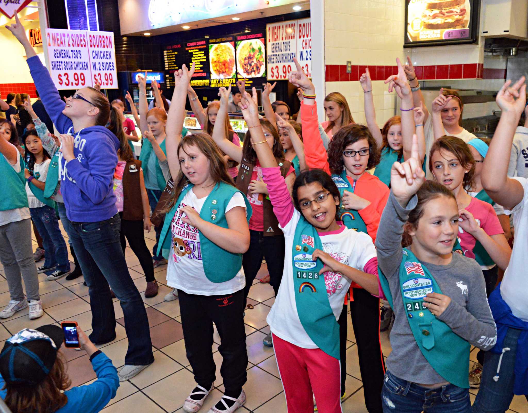 Photos: 100 years, cheers for Girl Scouts