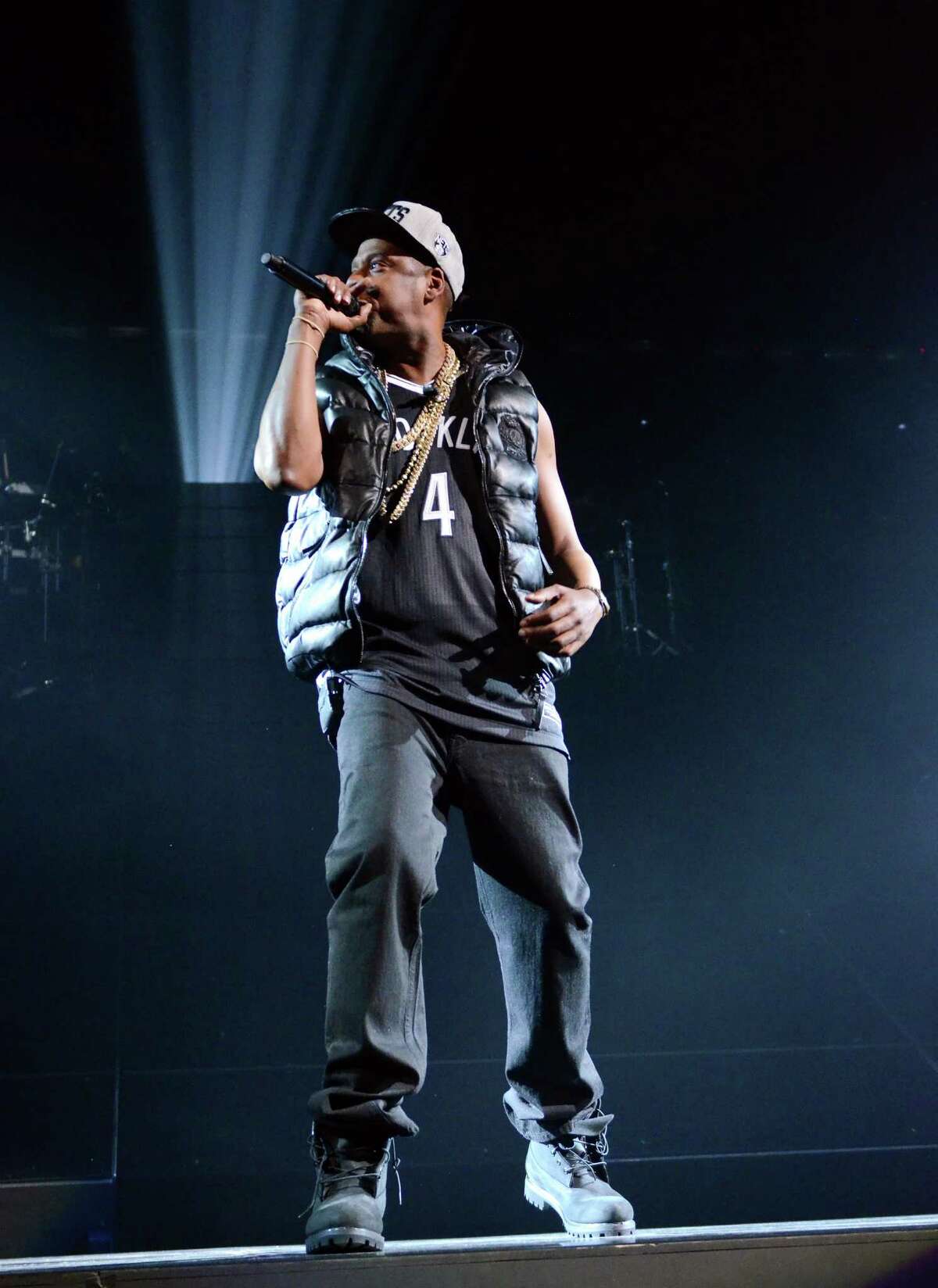 Jay-Z christens Barclays Center