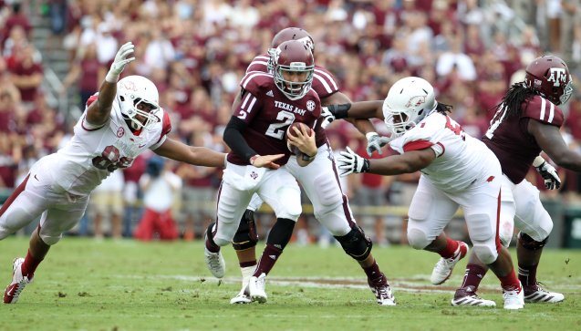 Manziel, Aggies mash their way to first SEC win