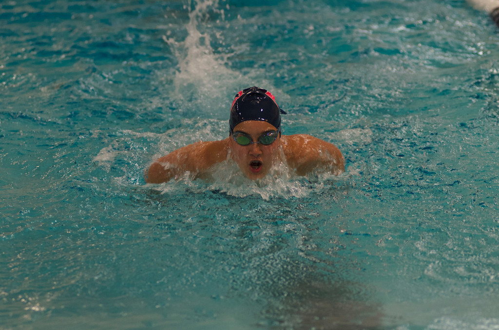 Staples girls swimming victorious over Westhill-Stamford
