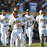Moss' walk-off wins it for A's in 10th - SFGate