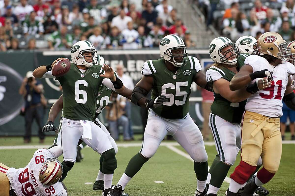 Defense leads 49ers to rout of Jets