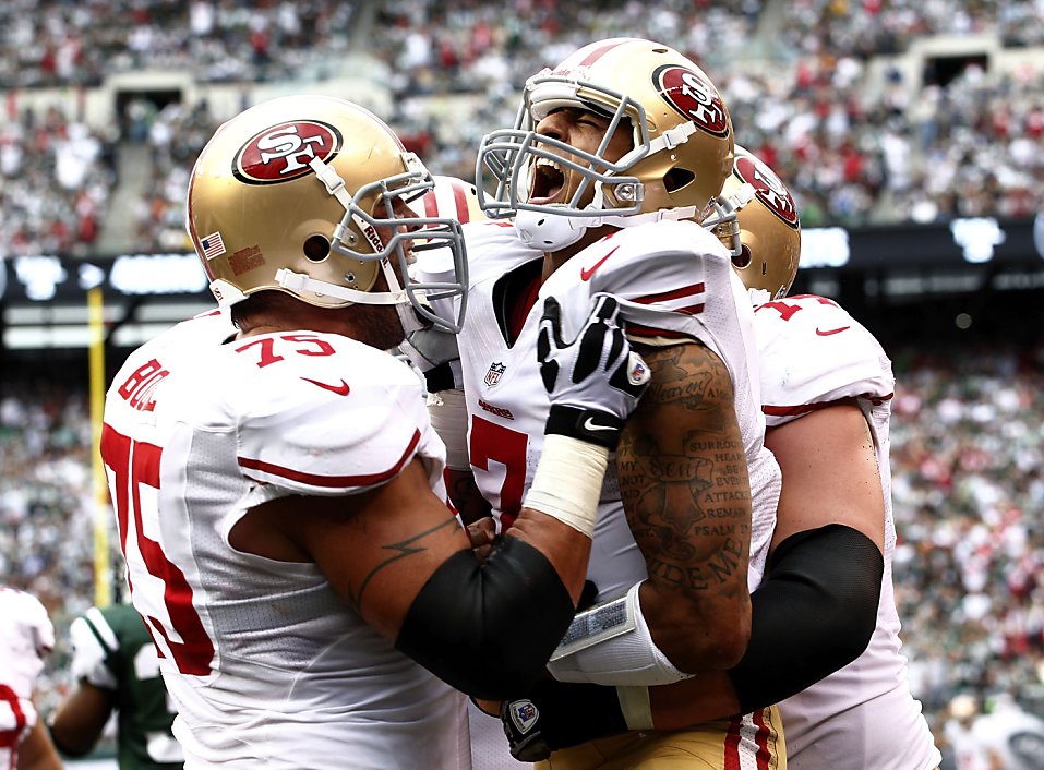 San Francisco 49ers defeat the New York Jets