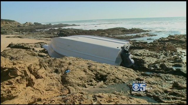 2 fishermen missing after boat capsizes