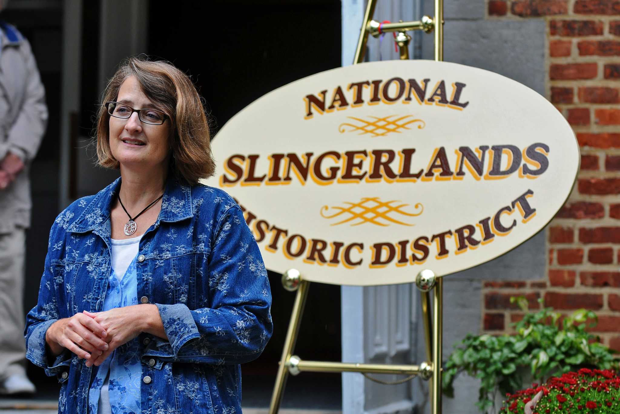 Photos: New historic district sign