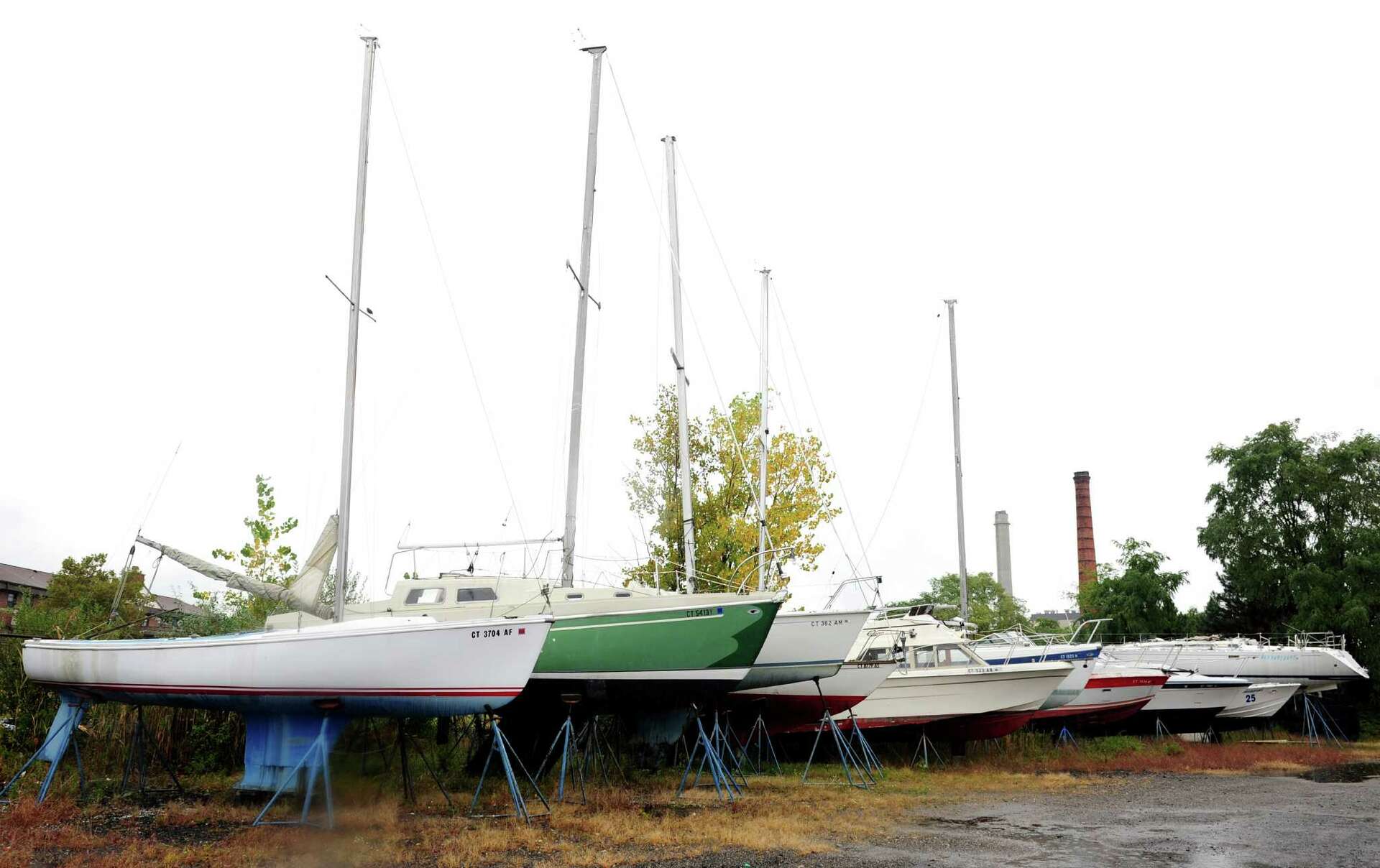 Cast-off boat lands in man's yard