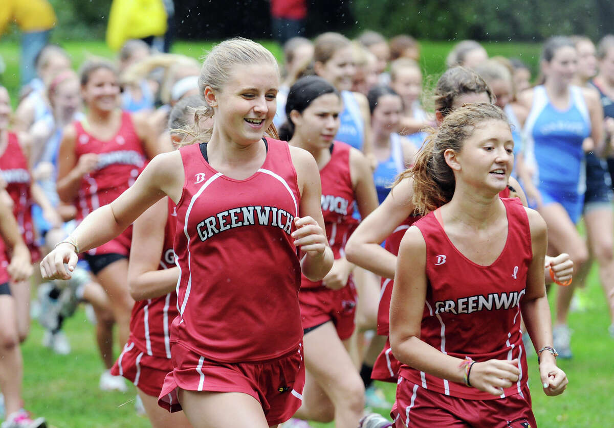 Greenwich girls cross country wins three of four