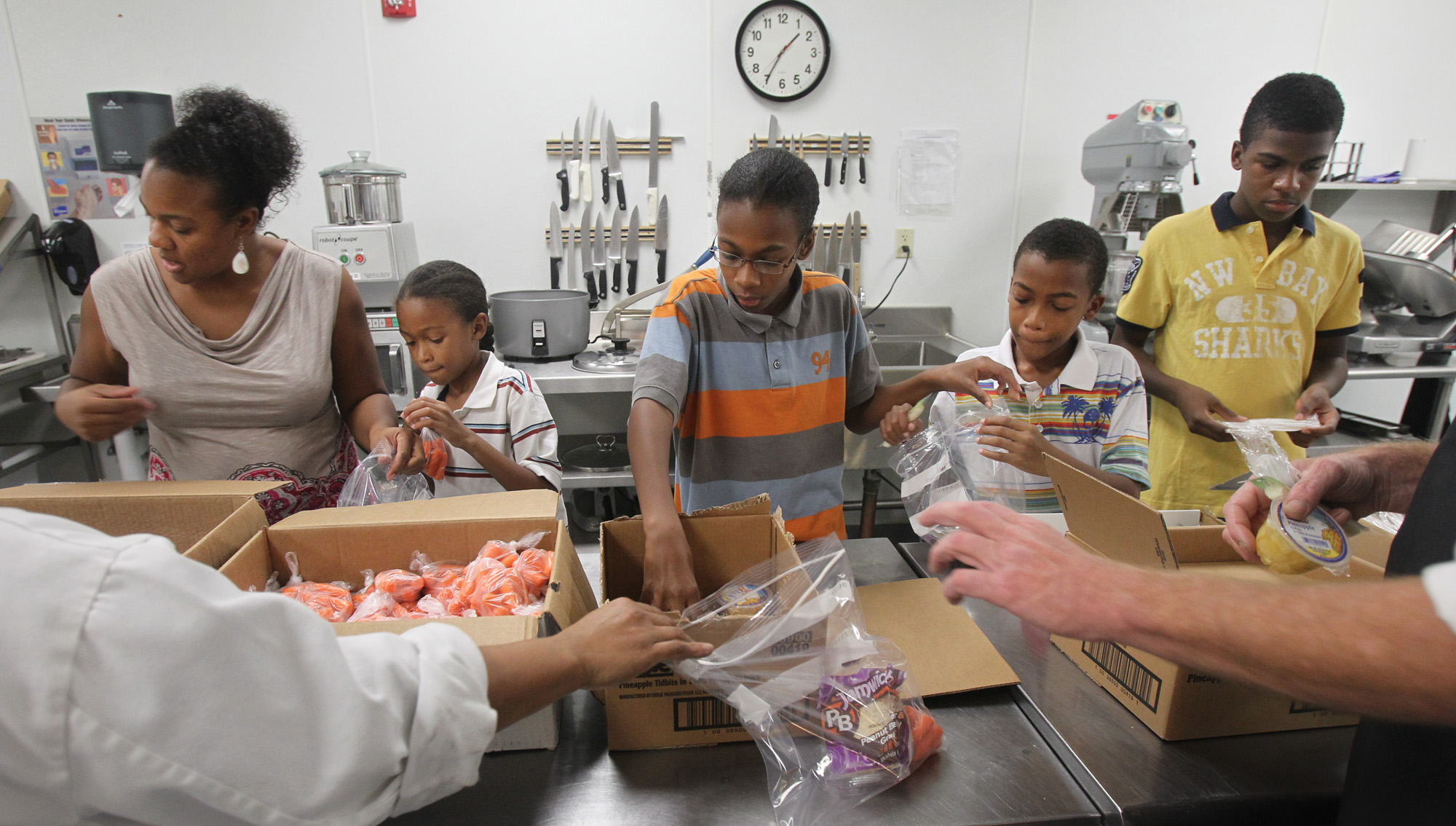 Give to your kids — volunteer